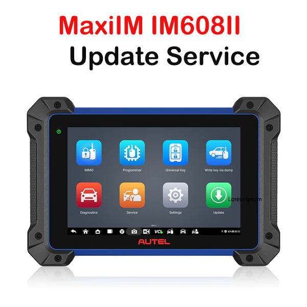 Autel MaxiIM IM608 II One Year Software Update Service – AutelGlobal.Store