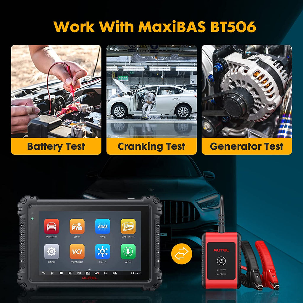 Autel Scanner MaxiCOM MK906 Pro,Bi-Directional Control Scan Tool ...